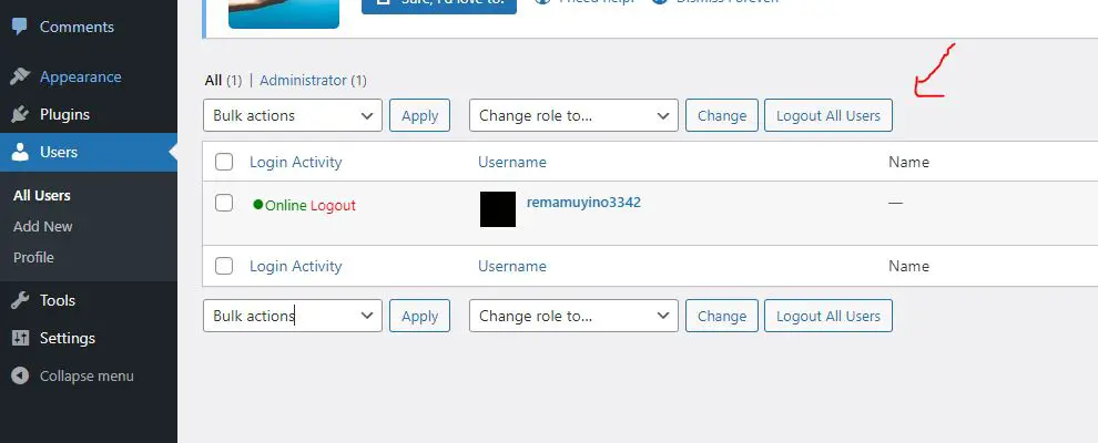 How To Force Logout All Users In Wordpress Div Render